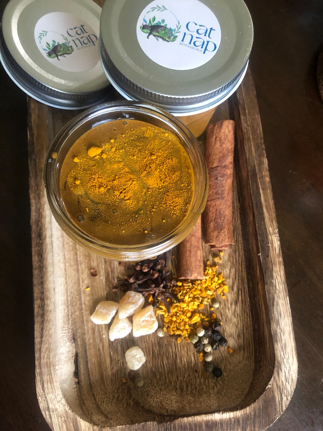 Electuary - Herbal Infused Honeys Golden Milk and Hibiscus - Etsy