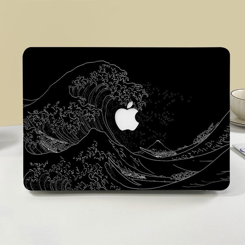 14 Inch Laptop Skin Wave - Etsy