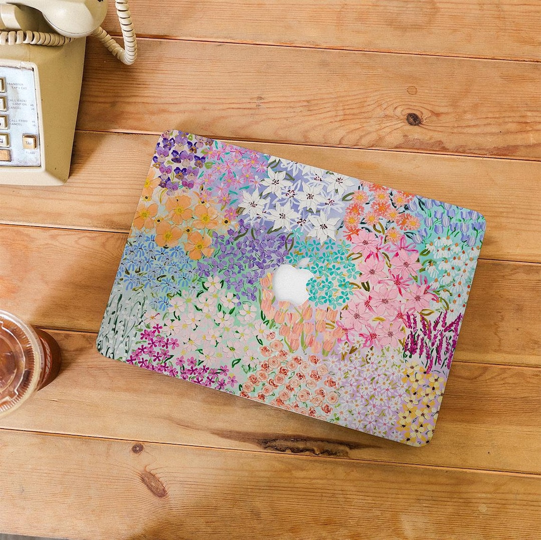 Colorful Flowers MacBook Case for MacBook Pro 13 Inch Mac Air 15 13 ...