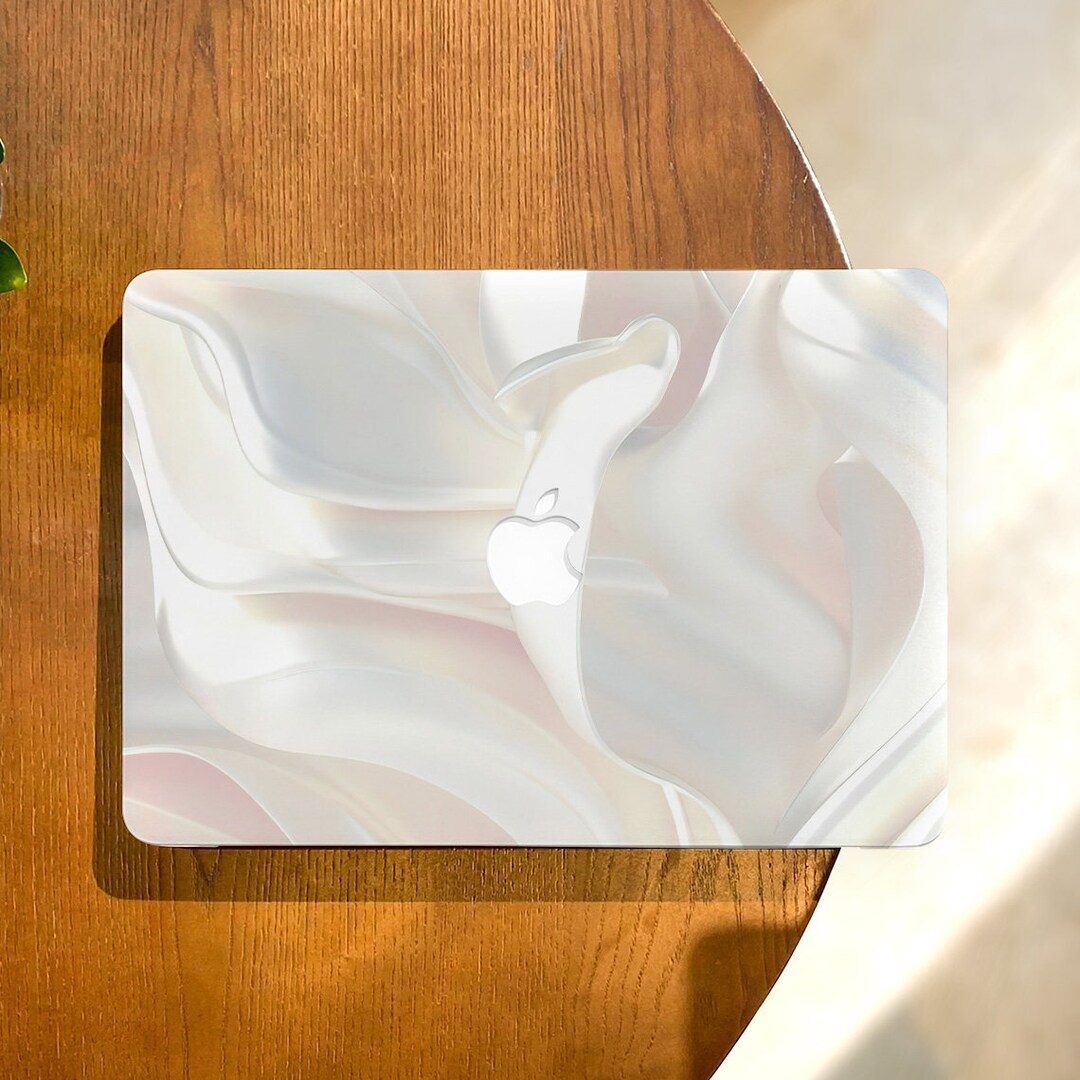 Pearl White MacBook Case for MacBook Pro 16 Mac Air 15 Air 13, Custom ...