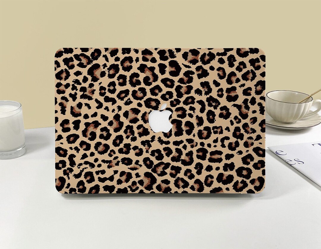 Brown Leopard Grain Personalized MacBook Case for Pro 13,custom MacBook ...