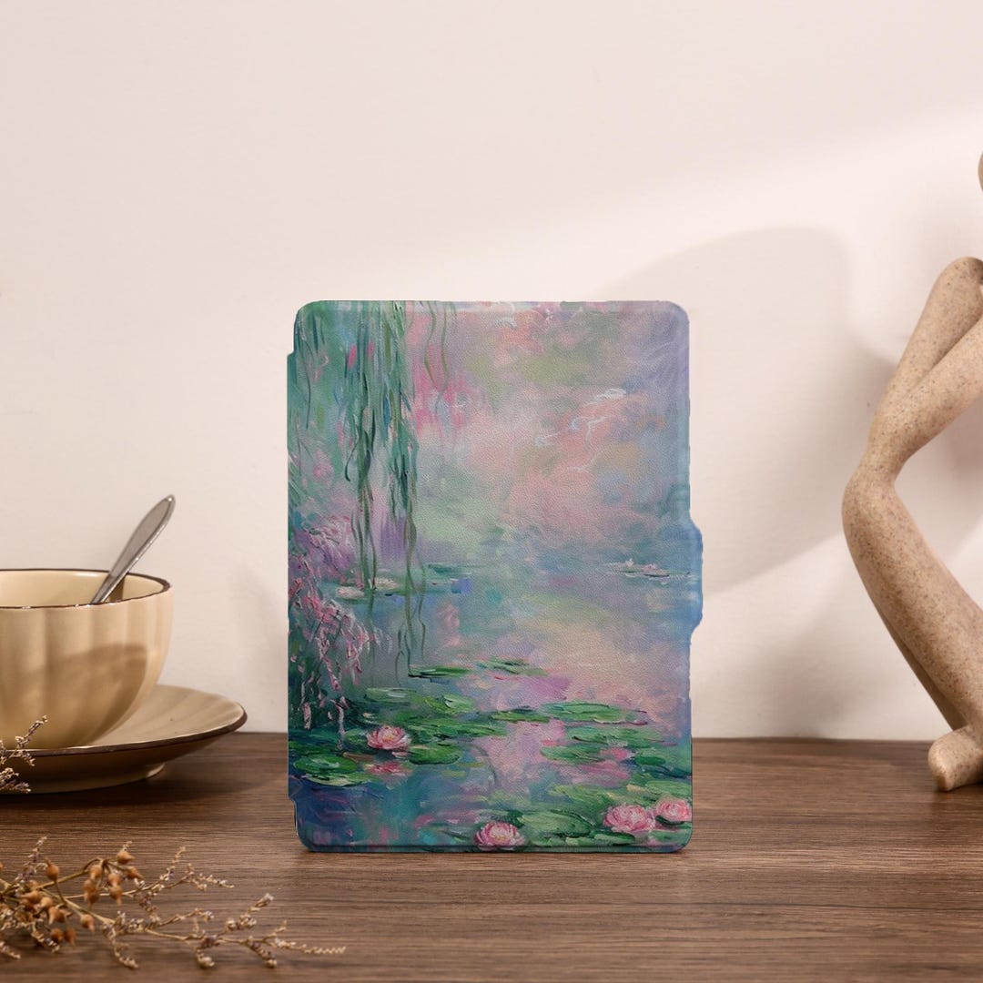 Monet Oil Painting All New Kindle Case, Kindle 12th 11th Gen 2024 2022 ...