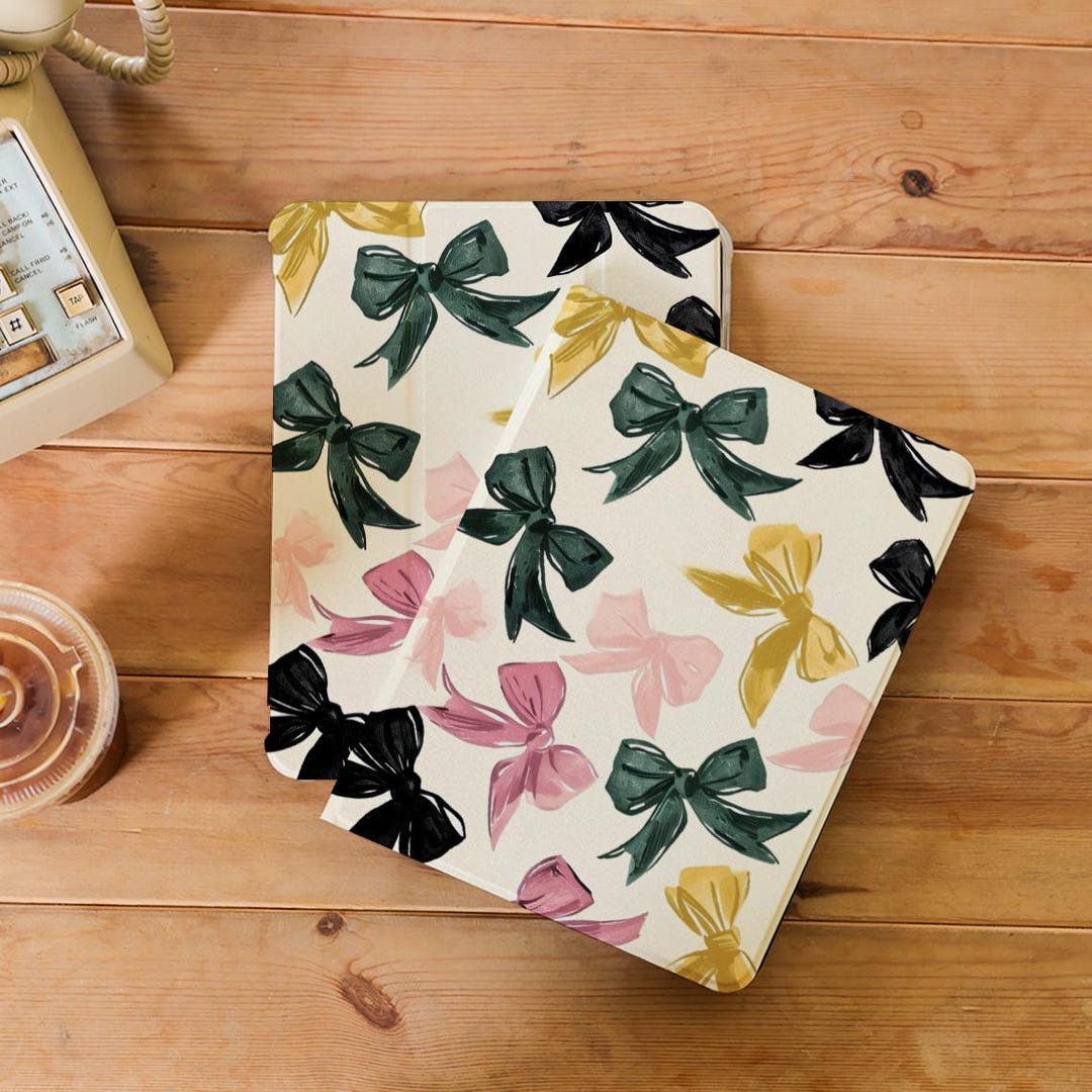 Colorful Bow Personalized iPad Cases for iPad Air 4 5 iPad 10 10.9 ...
