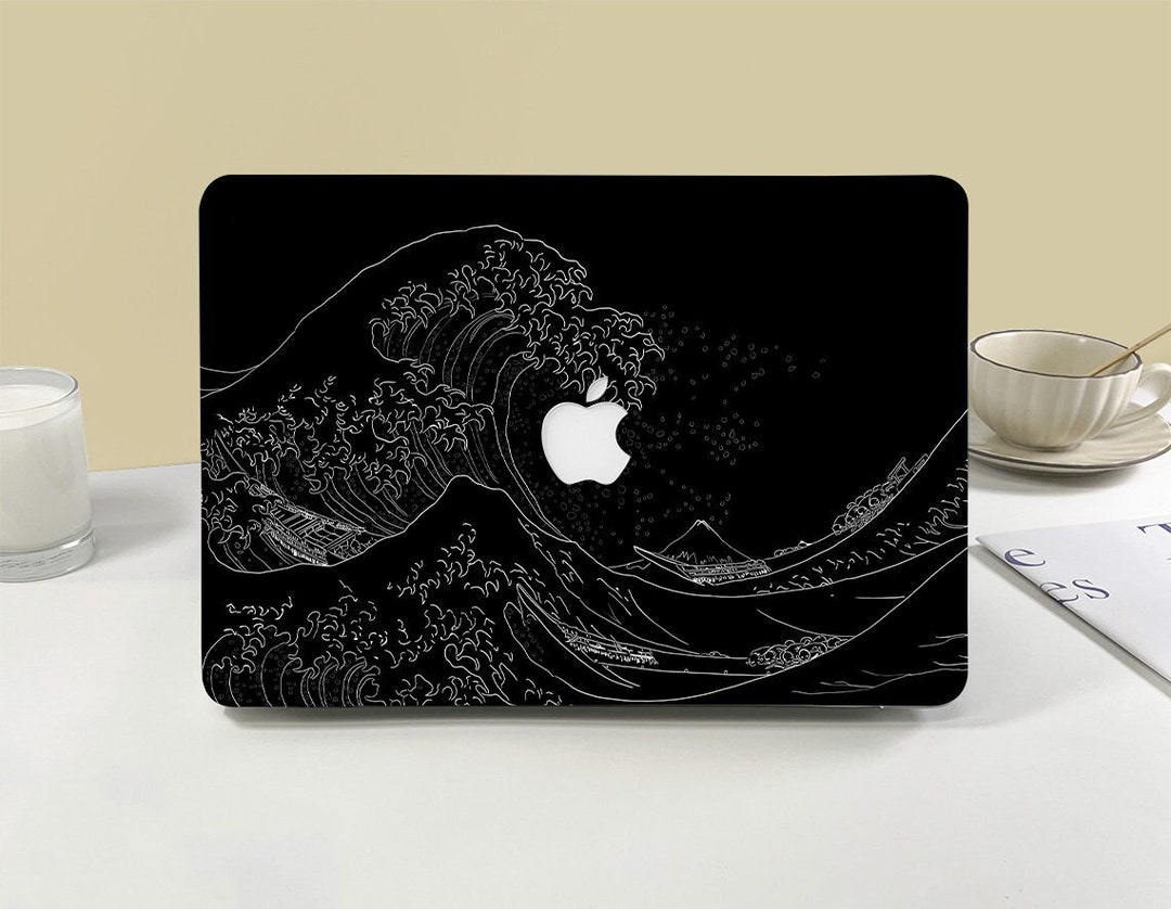 Black Sea Waves MacBook Case for Pro 13 Inch,macbook Case,macbook Pro ...