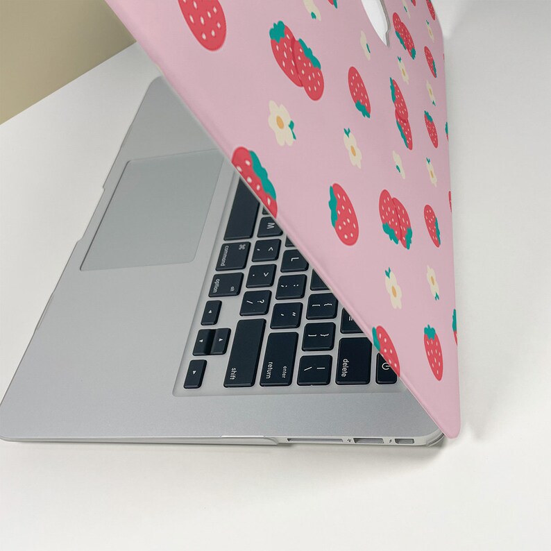 Kawaii Strawberry Custom Macbook Case for Pro 13laptop - Etsy