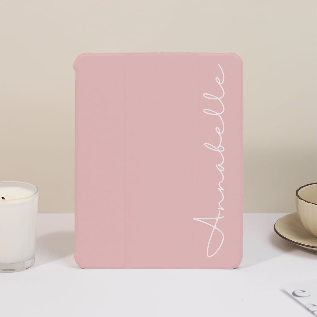 Personalized iPad Case Solid Color Cases for iPad Air 5 iPad 10 10.9 ...