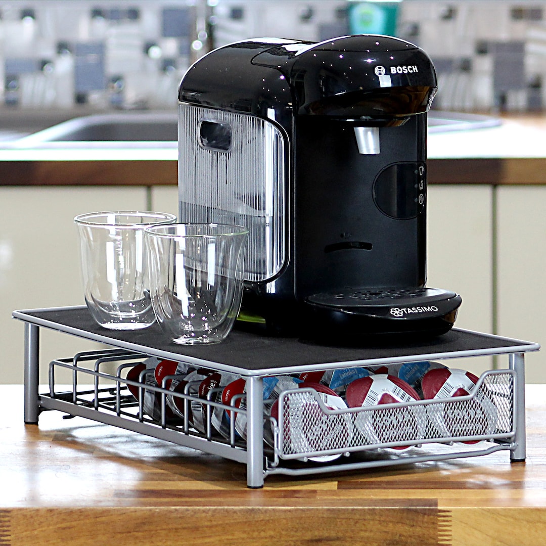 Tassimo 60 Pod Holder Capsule Drawer & Coffee Machine Stand - Etsy