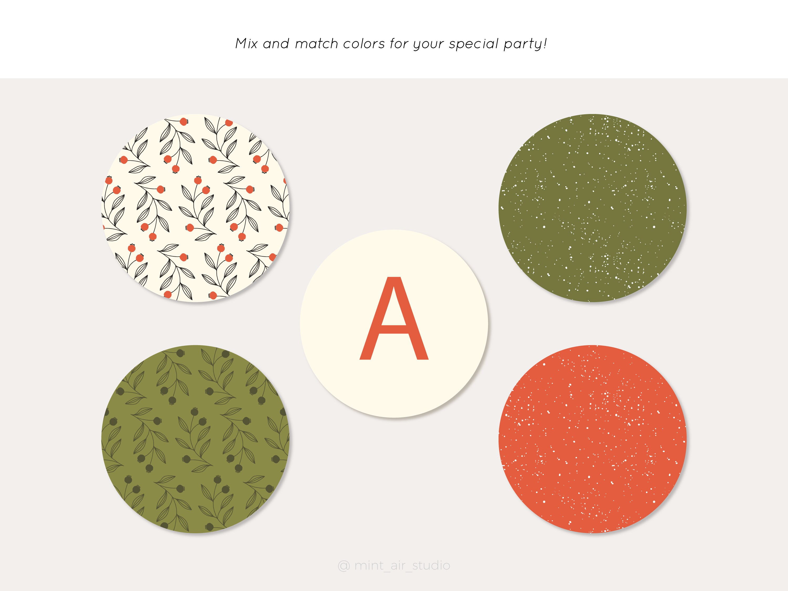 Digital Editable Bunting Banner, DIY Printable Decorations for a ...