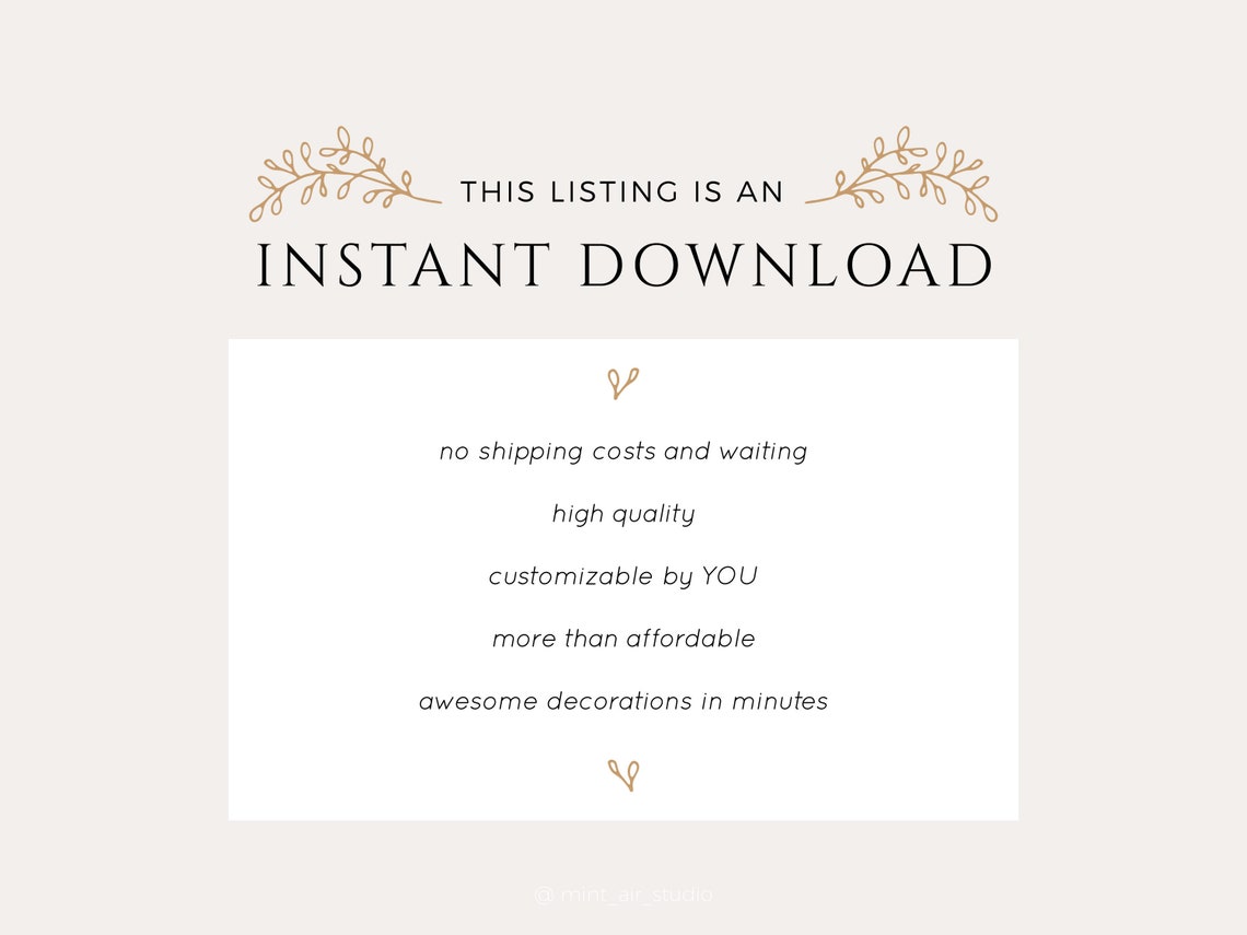 Digital Editable Bunting Banner DIY Printable Decorations - Etsy