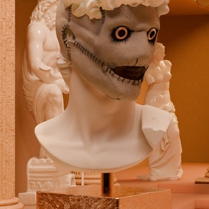 1/1 David of Michelangelo X Corey Taylor TESF Mask | Art Sculpture ...