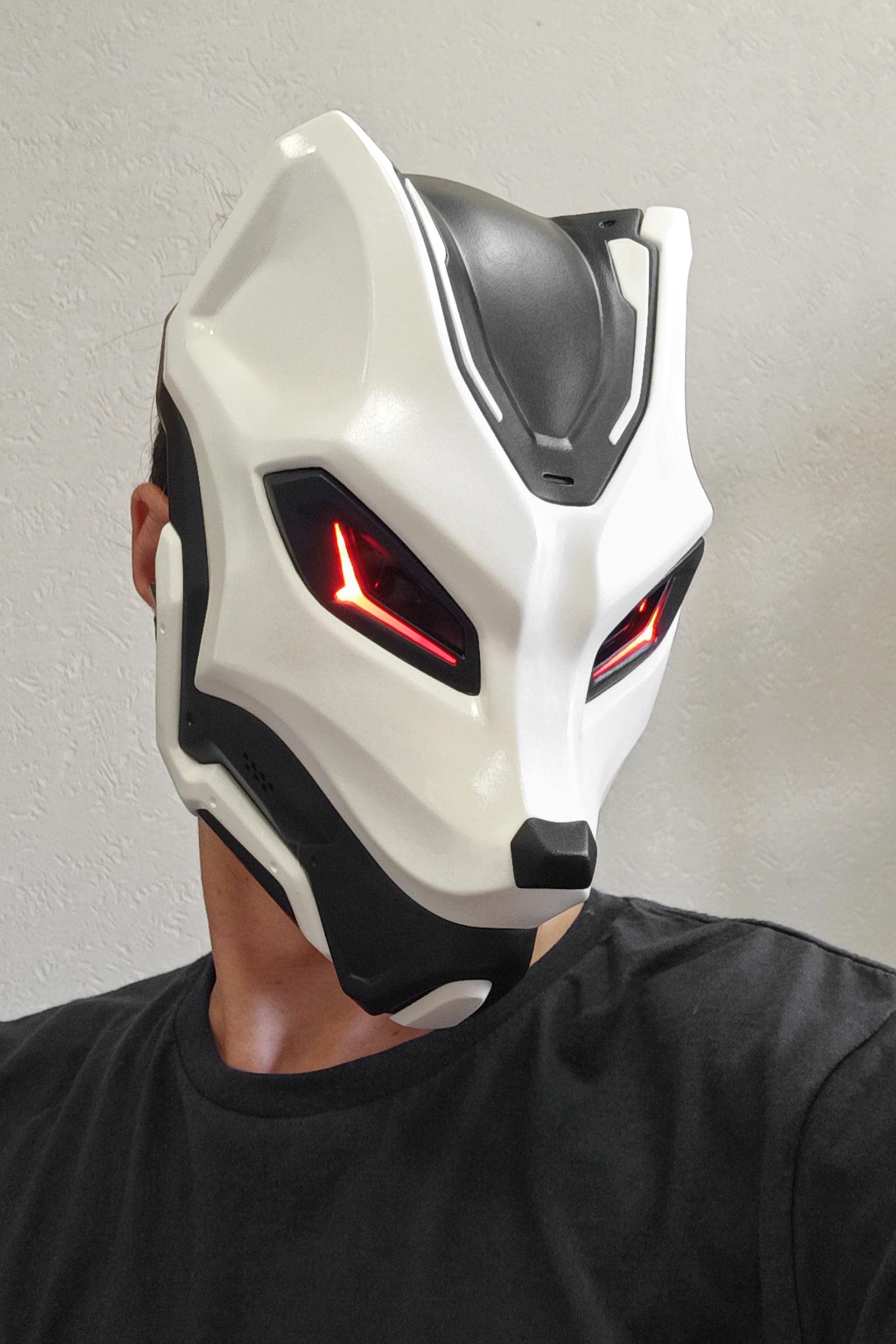 Evo Fox LED Wearable Sci-fi Mask - Etsy