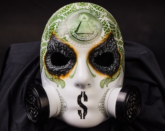 Hollywood Undead J-dog Mask With Lights - Etsy