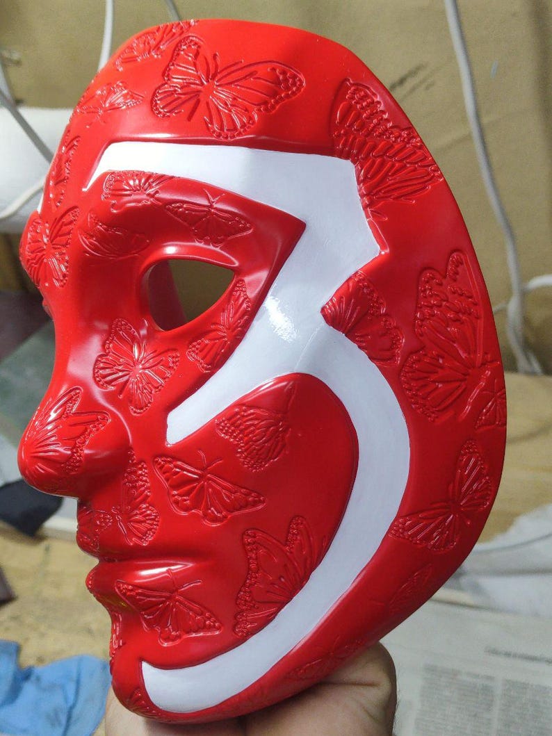 Johnny 3 Tears V FIVE Mask From Hollywood Undead - Etsy