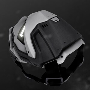 Cyber Ninja LED Wearable Sci-fi Mask - Etsy