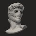 1/1 David of Michelangelo X Corey Taylor TESF Mask Art Sculpture Made ...