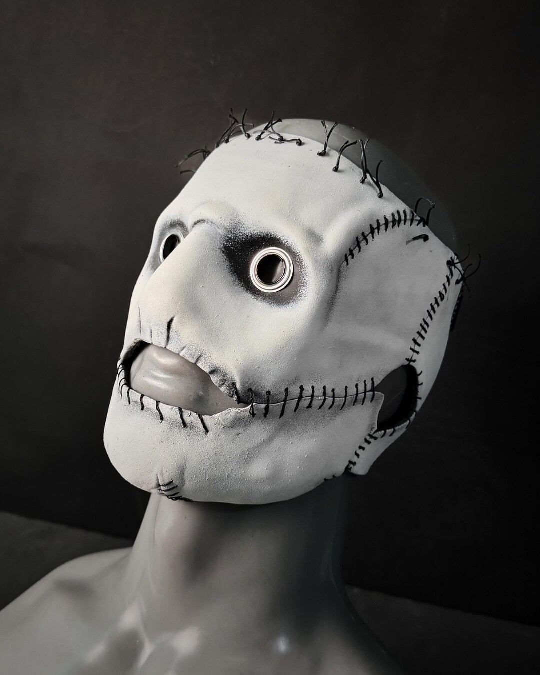 Corey Taylor #8 TESF Cropped Latex Mask | the End so Far Album - Etsy