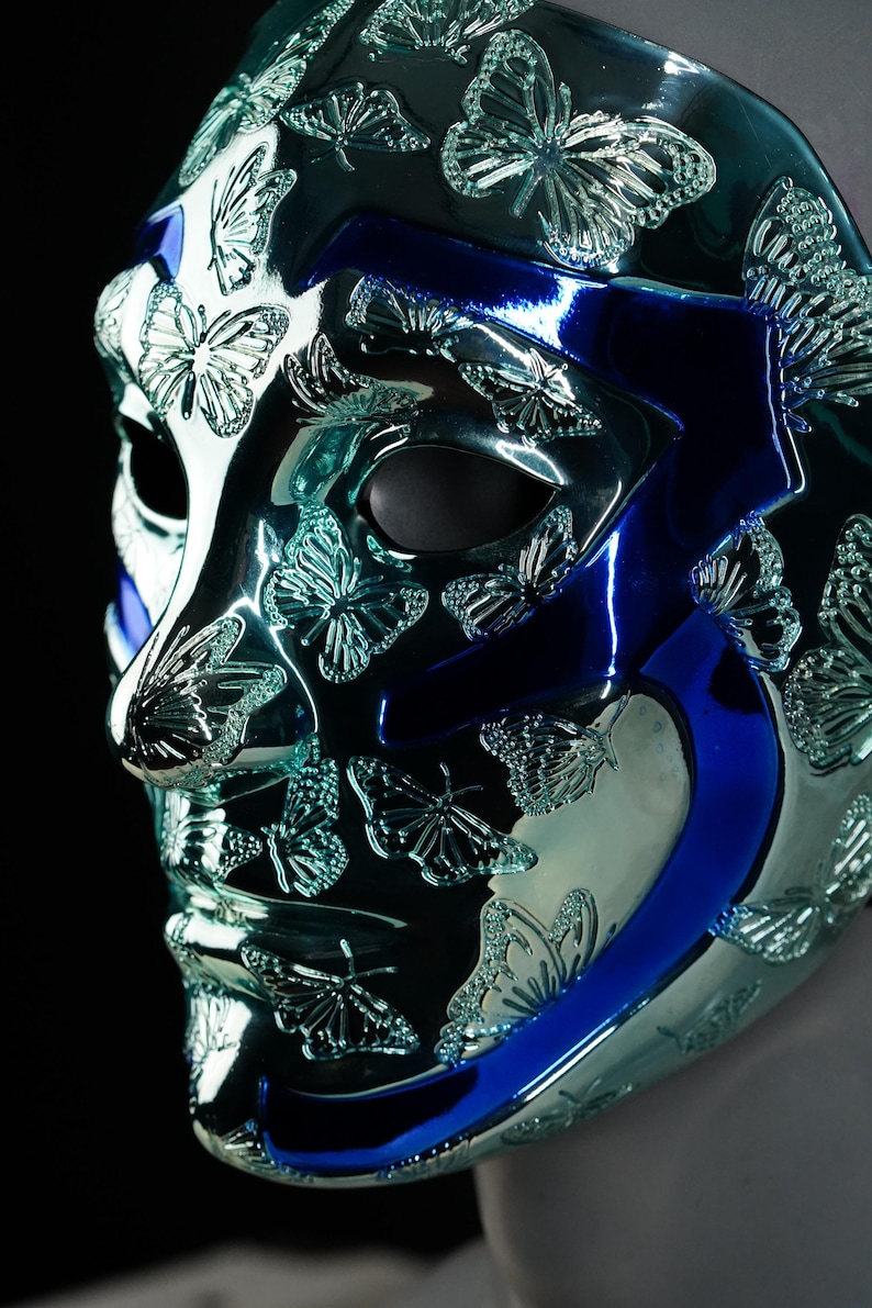 Johnny 3 Tears V (FIVE) Mask From Hollywood Undead - Etsy