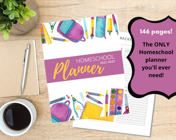 2022-2023 Homeschool Planner/printable Homeschool - Etsy