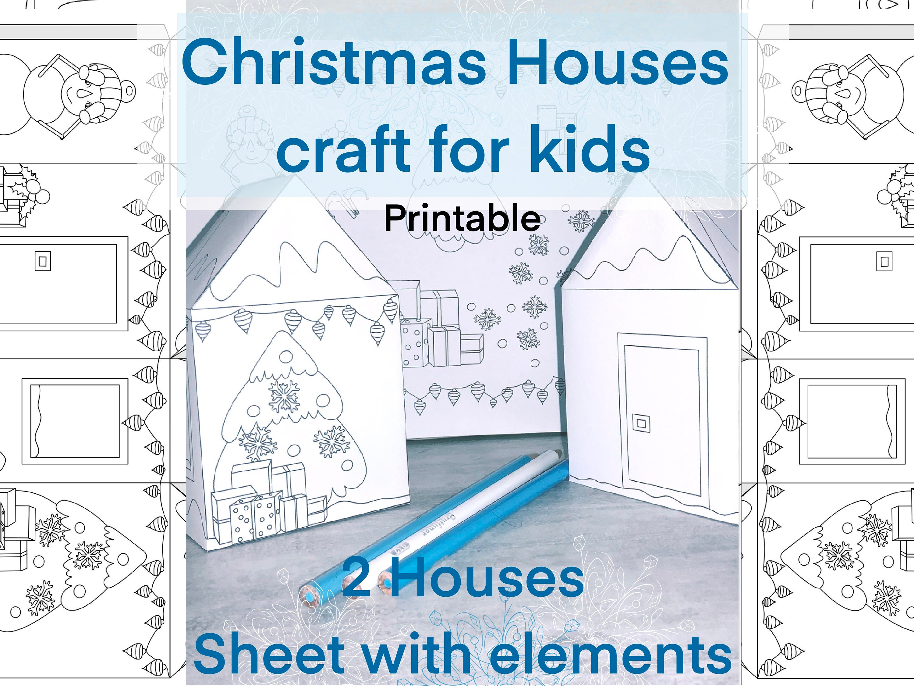 Christmas Paper Crafts Printable