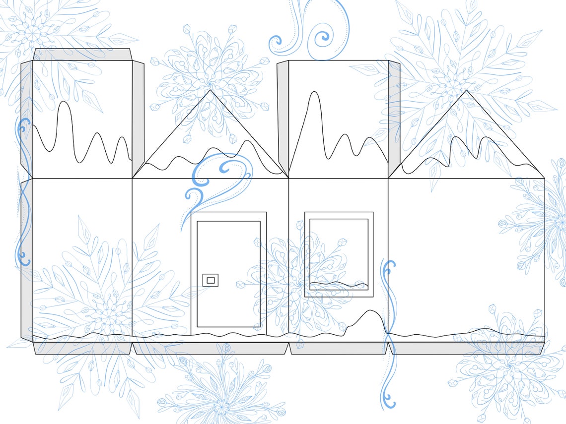 Christmas Houses . Christmas Craft for Kids, Doll House. Christmas ...