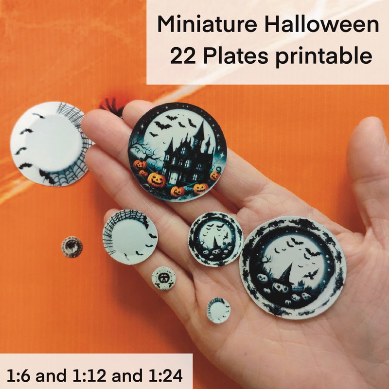 Halloween Miniatures - Etsy