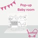 Pop-up Room for Bedroom, Kids Room, Kitchen Room and Print School ...