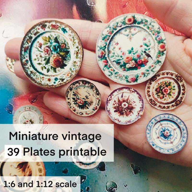 Miniature Printables - Etsy