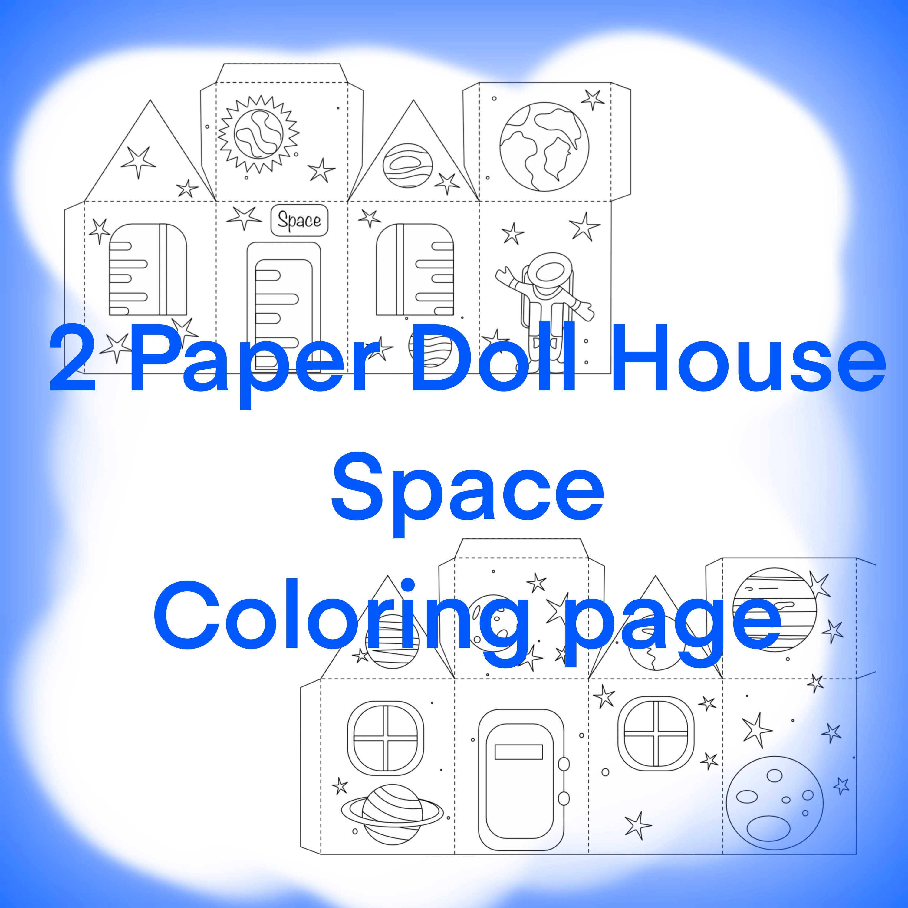 Astronaut Paper Doll