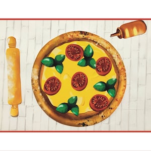 Printable Pizza Cheese Toppings Game.make Your Own Pizza. Activity ...