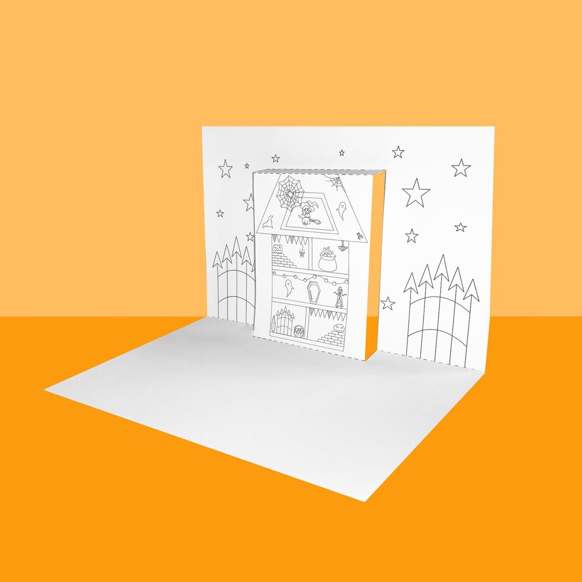 Pop-up Room for Haunted House Halloween Kids Room. Halloween - Etsy