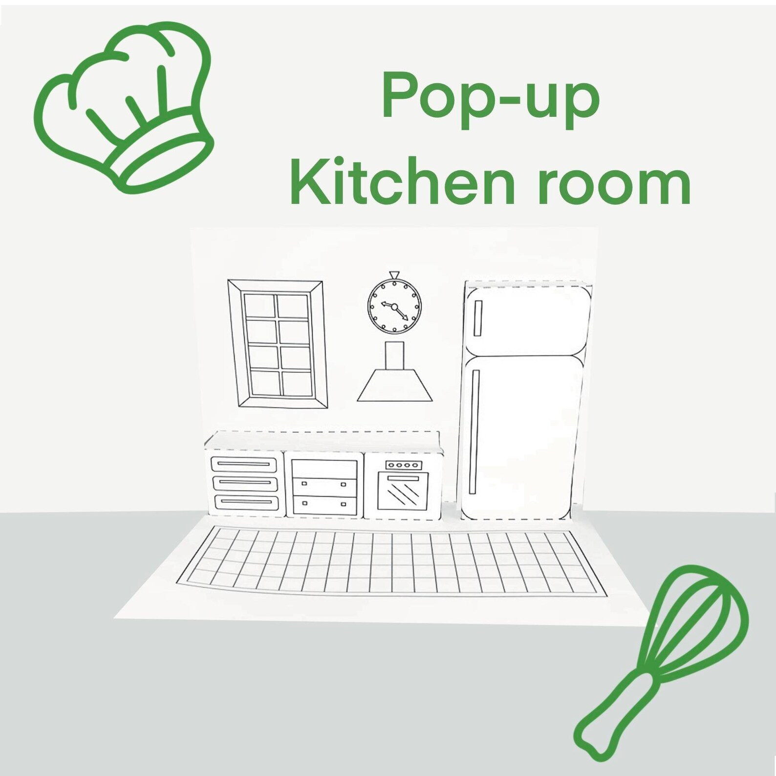 Pop-up Room for Bedroom, Kids Room, Kitchen Room and Print School ...