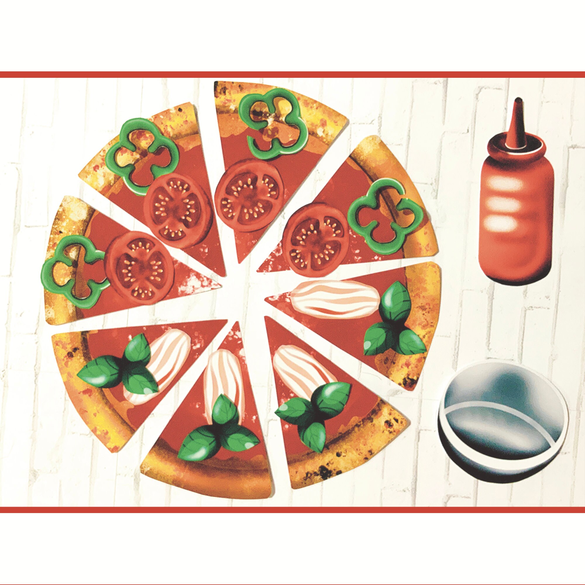 Printable Pizza Tomato Toppings Game.make Your Own Pizza. Activity ...