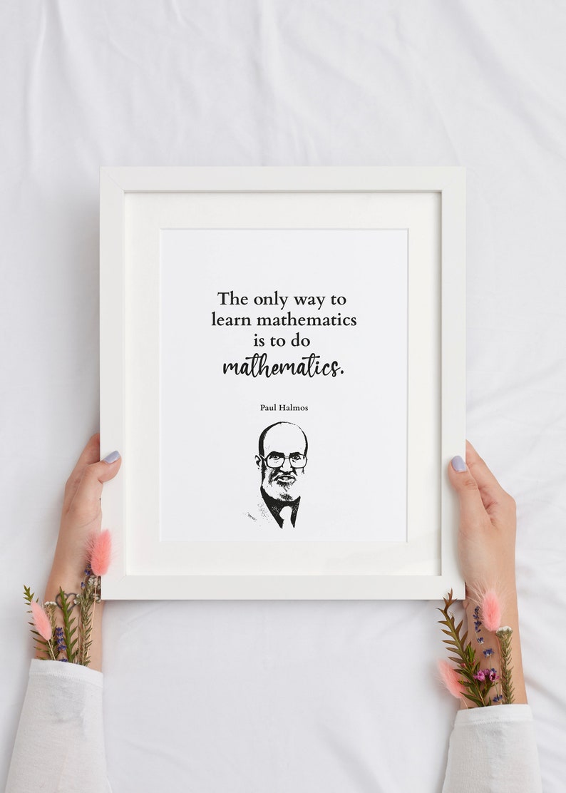 The Only Way to Learn Math is to Do Math Printable Fun - Etsy