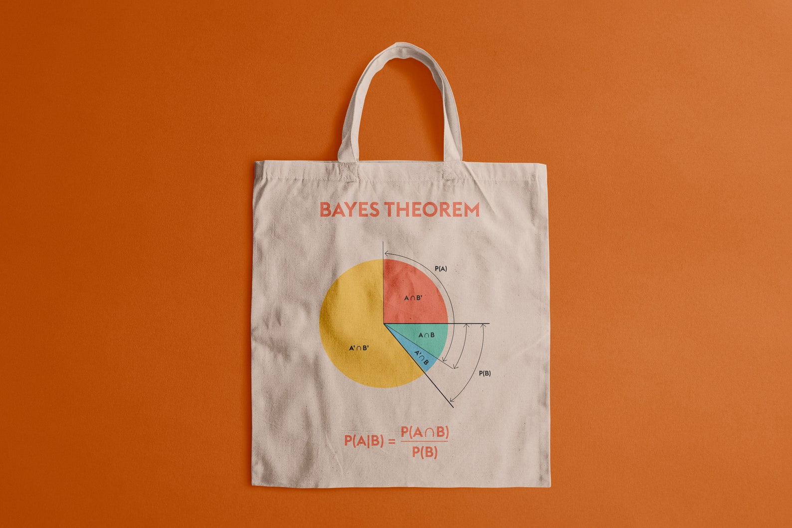 Bayes Theorem Colorful Printable Fun Math Geometry Poster, Fun Math ...