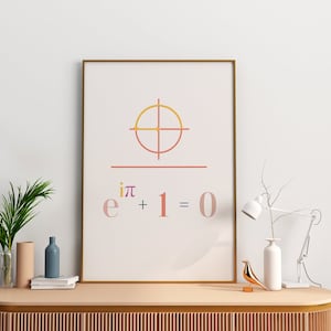 Euler's Identity, the Most Beautiful Equation Colored in Math Fun Math ...