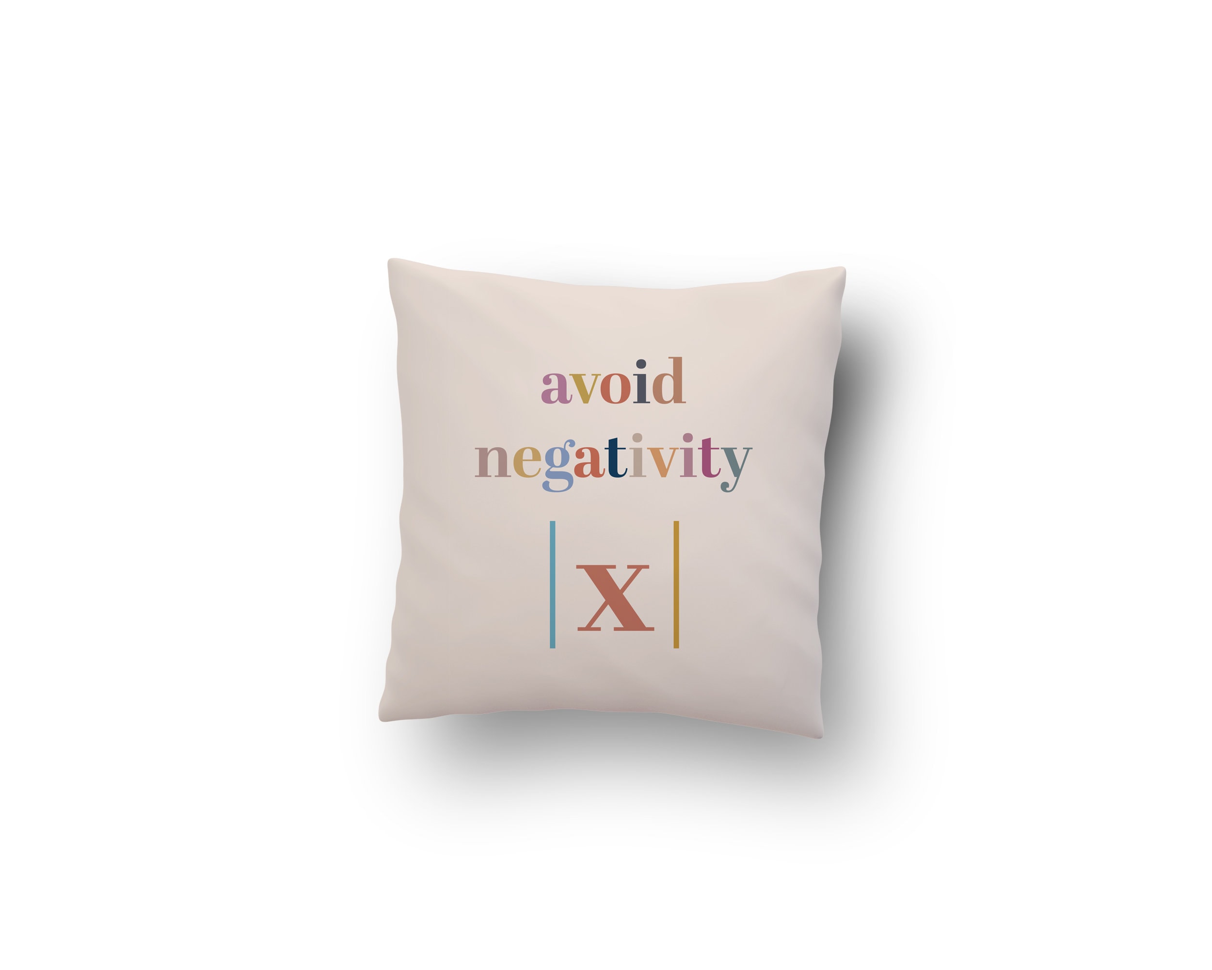 Avoid Negativity Absolute Value Printable Fun Math Calculus - Etsy
