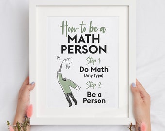 Math Notations Explained Fun Printable Math Poster, Fun Math Classroom ...