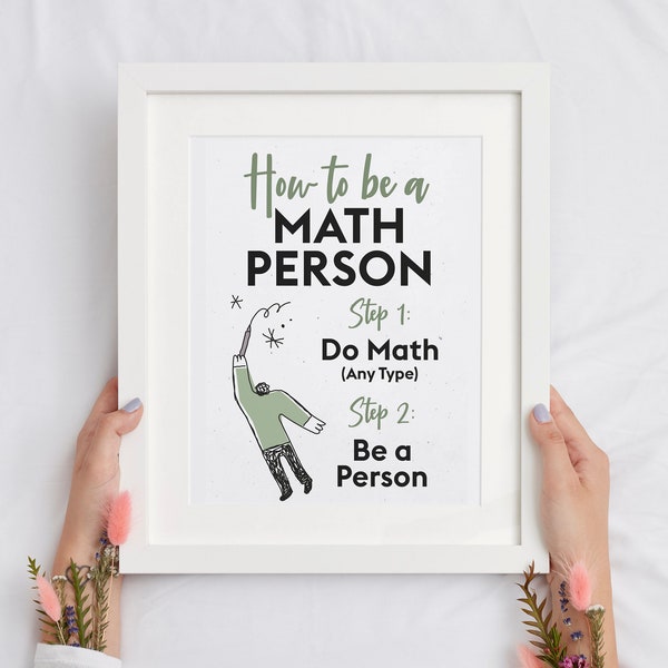 Math Decor - Etsy