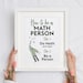 How to Be a Math Person Printable Fun Math Poster Fun Math | Etsy
