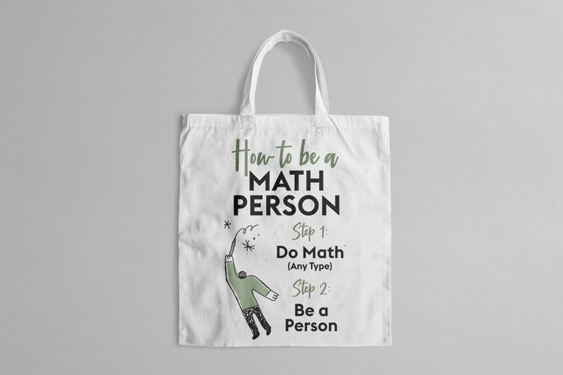 How to Be a Math Person Printable Fun Math Poster Fun Math | Etsy