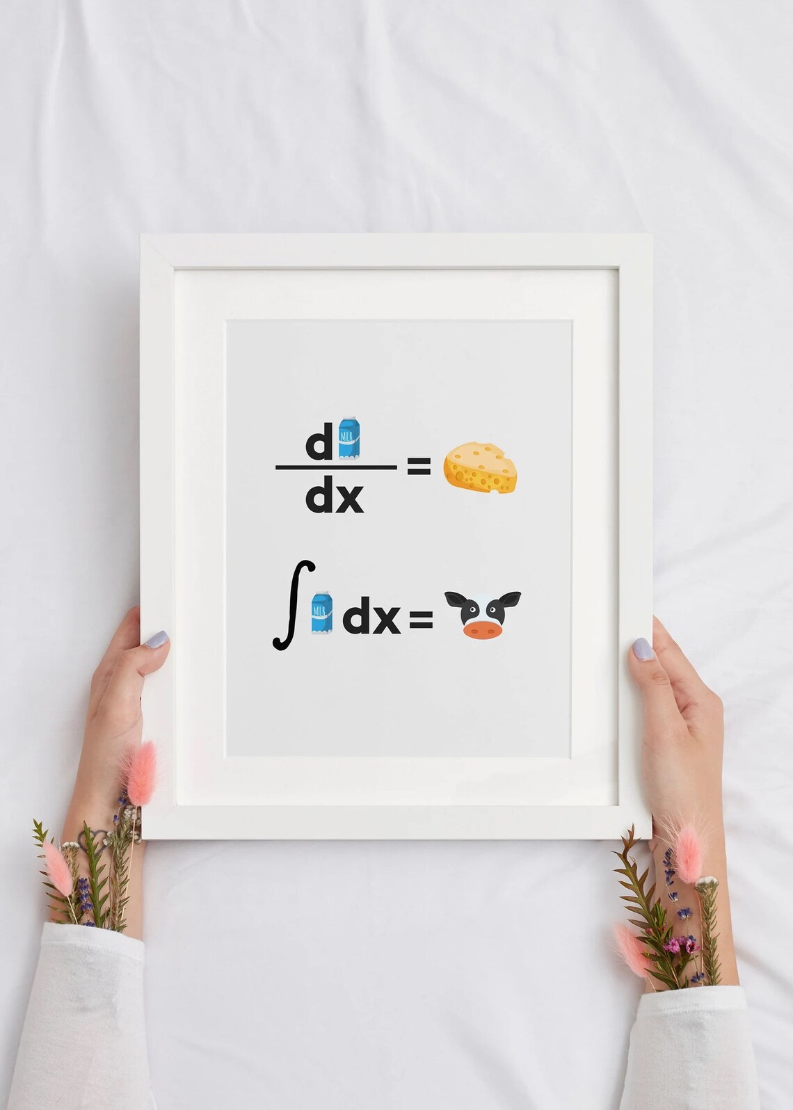 5 Beautiful Calculus Posters Bundle for Your Classroom, Printable Math ...