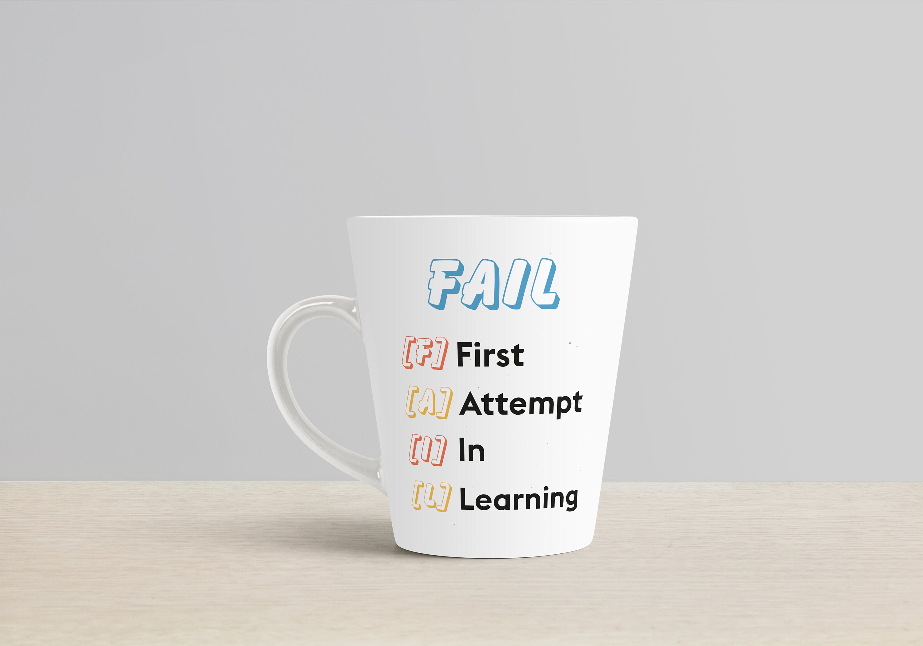 FAIL First Attempt in Learning Printable Math Poster, Math Classroom ...