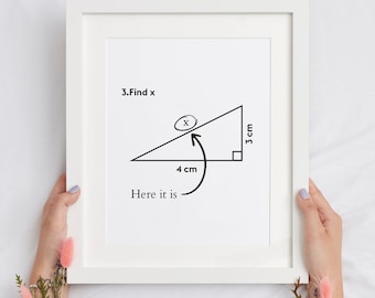 Math Wall Art | Etsy