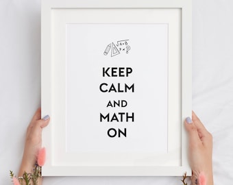 Math May Not Teach Us How to Add Love or Subtract Hate but It - Etsy