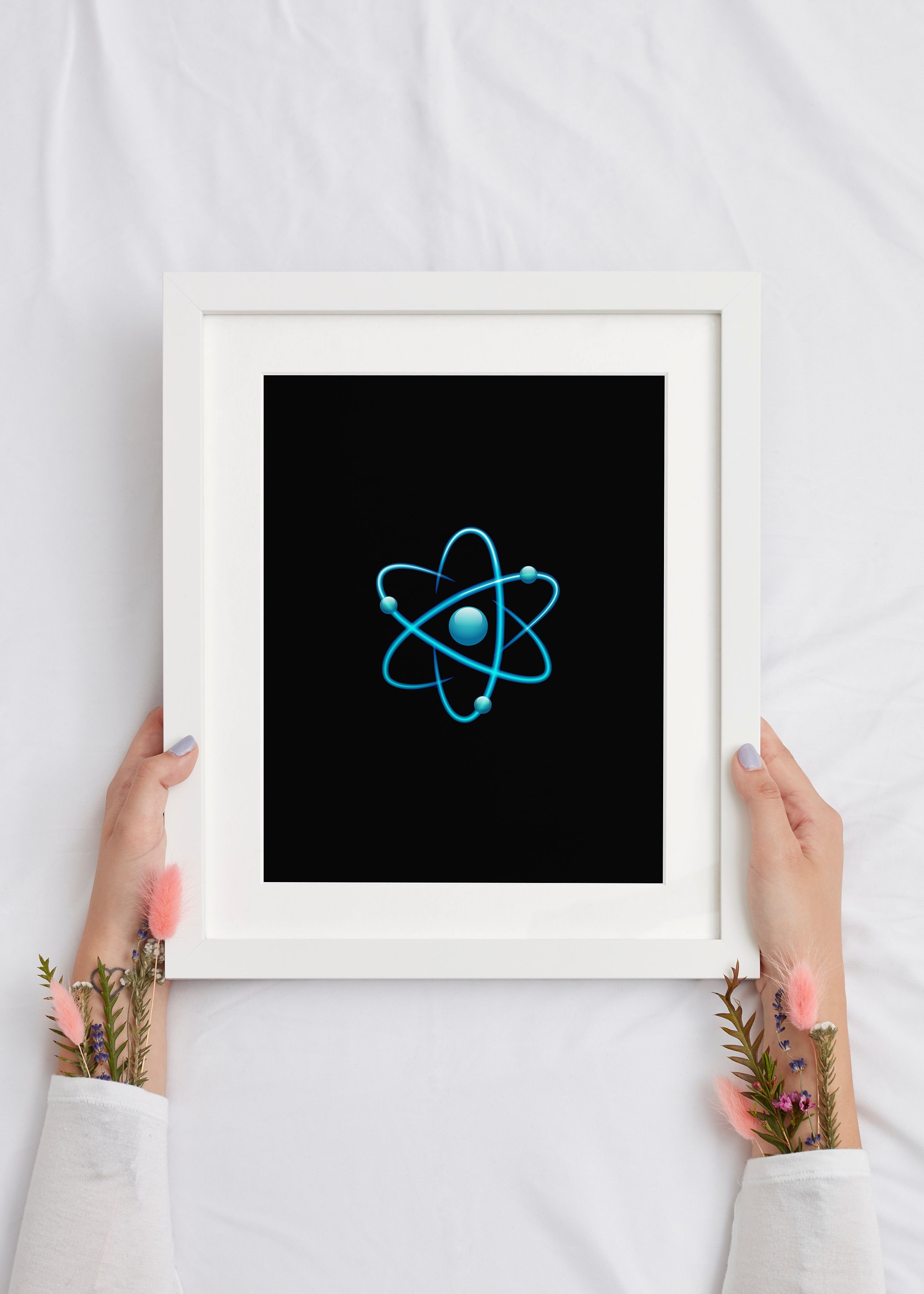The Structure of an Atom Printable Chemistry Poster Fun | Etsy