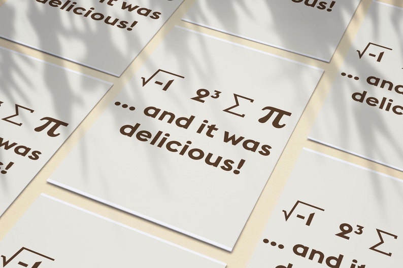 Printable Fun Math Poster, Fun Math Classroom Decor for High School and ...