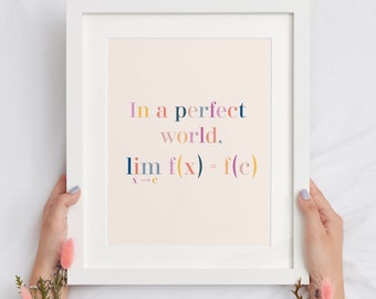 Calculus Classroom Poster - Etsy