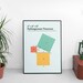 Pythagorean Theorem Colorful Printable Fun Math Geometry Poster, Fun ...