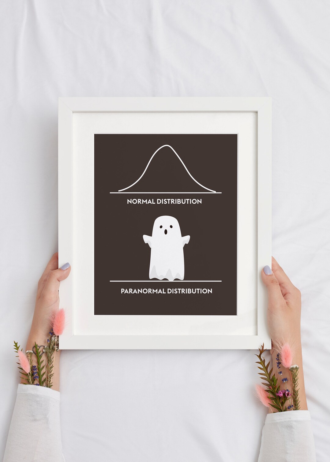 Normal Distribution Paranormal Distribution Math Wall Art Poster, Fun ...