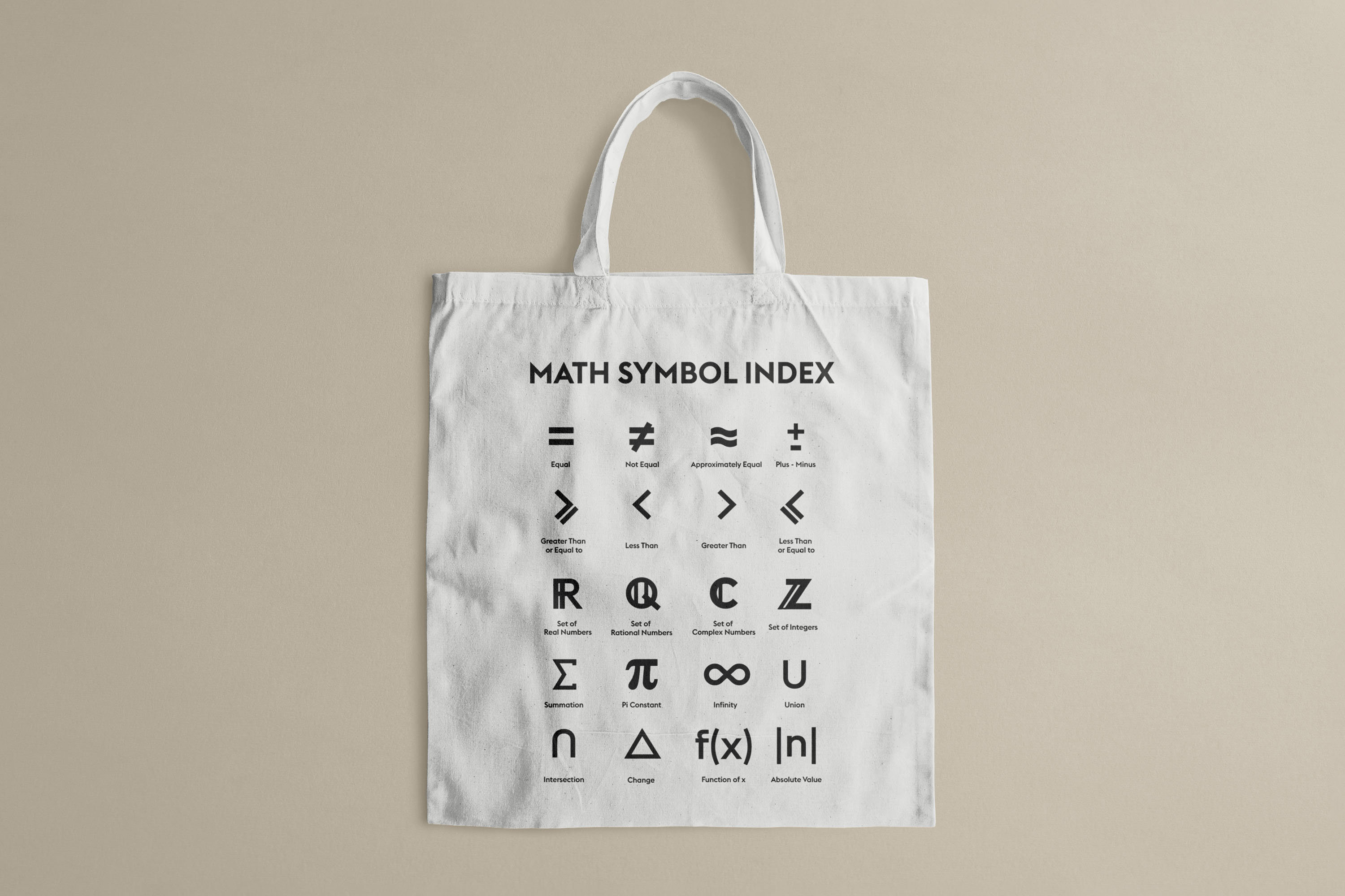 Math Symbol Index Printable Fun Math Poster Fun Math - Etsy